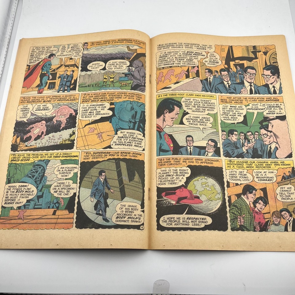 Superman #219/ Clark Kent, HERO and Superman, Public Enemy! /DC 1969 ...