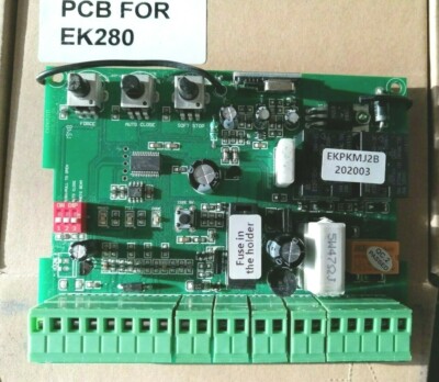 LOCKMASTER/Kenner/Richmond SINGLE SWING GATE PCB EK280 serial# EKPKMJ2B ...