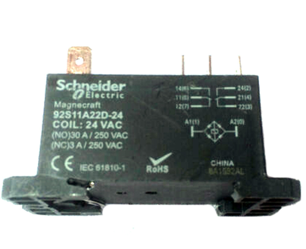 1PC Relay 92S11A22D-24 24VDC Power Relay 30A 250AC 8Pins | eBay