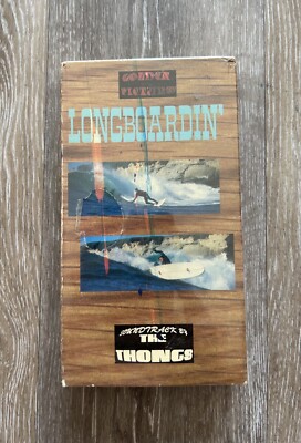 NEW LONGBOARDIN VINTAGE SUP FOIL GOLF SURFBOARD SURF LONGBOARD VHS ...