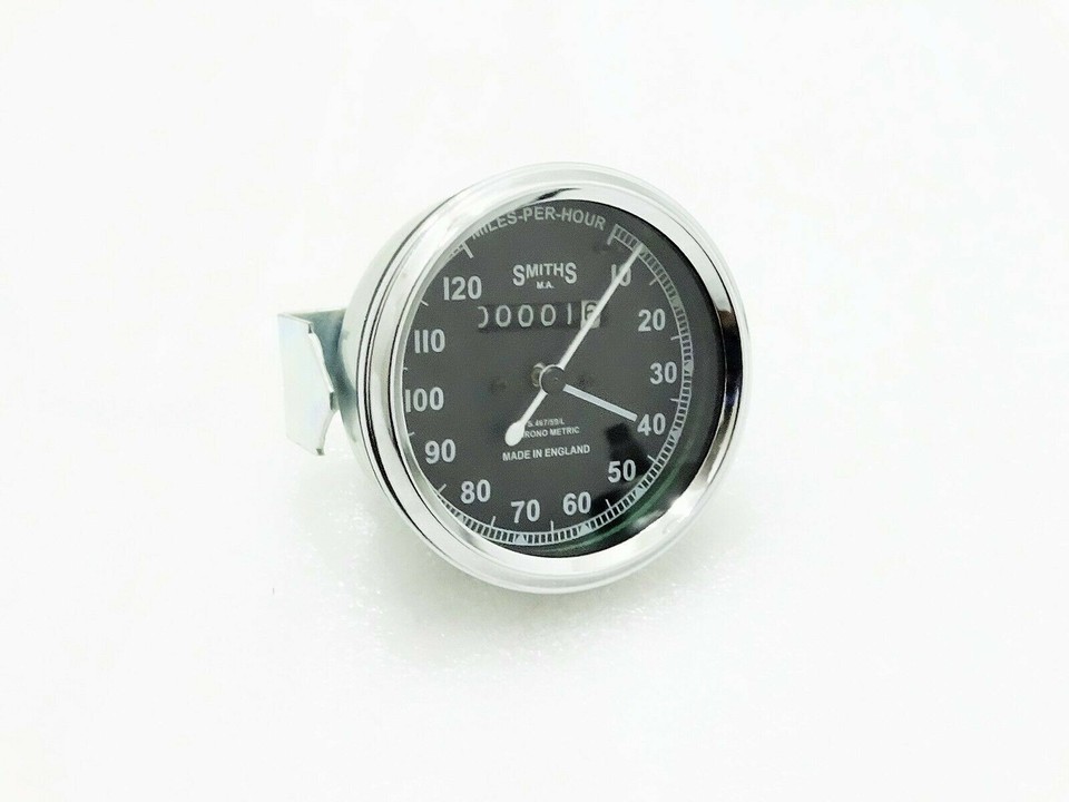 NEW BLACK 0-120 M/HR REPLICA SMITH SPEEDOMETER | eBay