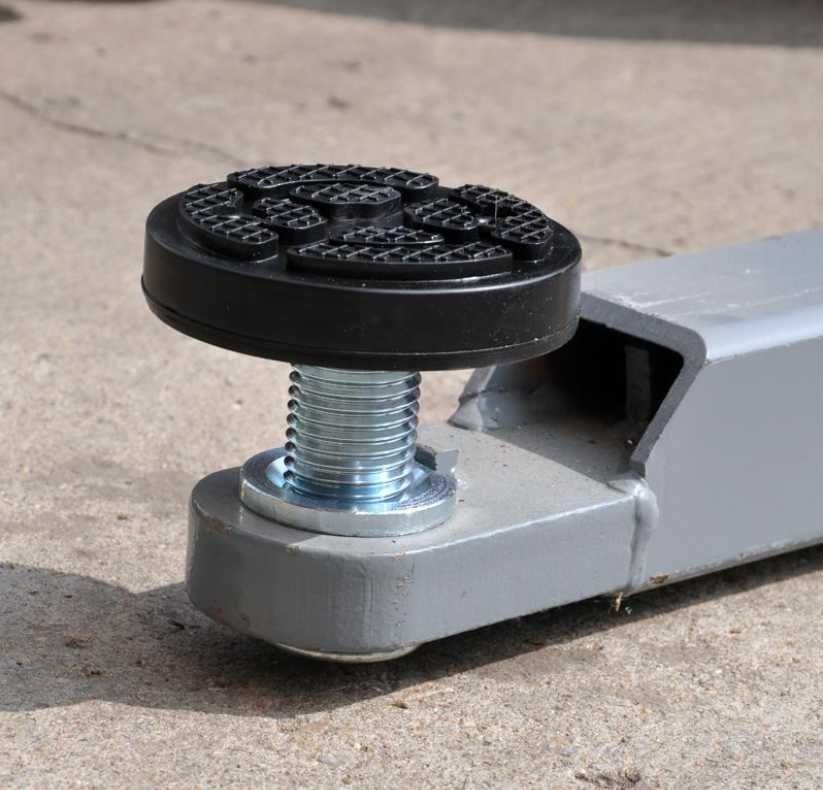 9 inch Auto Car Lift Round Tray Rubber Pads Raised Peg Pads | eBay