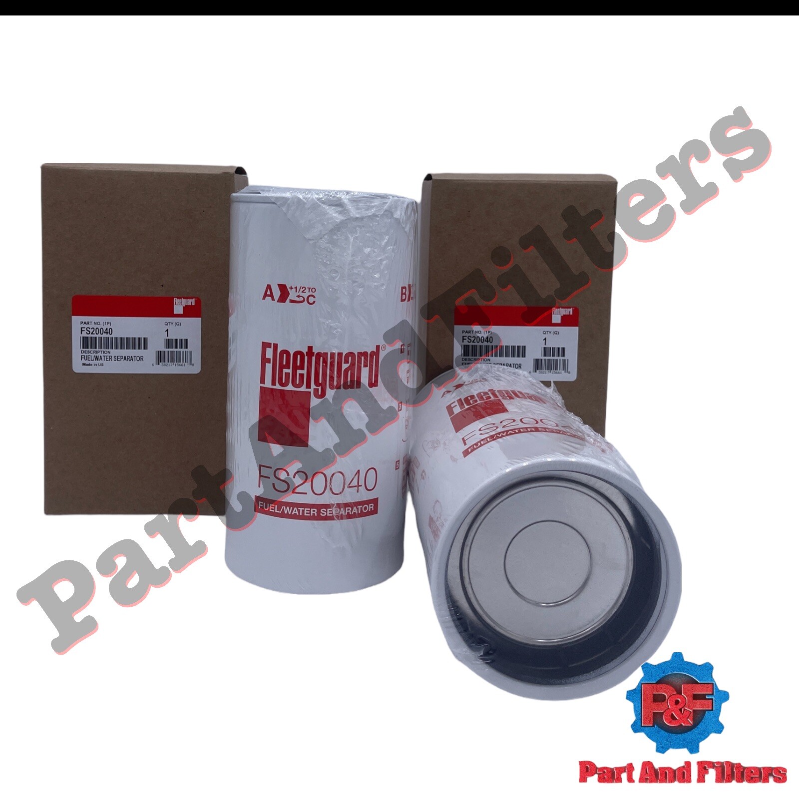 FLEETGUARD FS20040 - Fuel filter cross reference