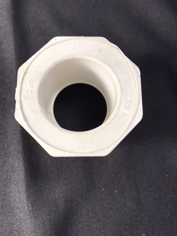GSR 1-1/2" x 1" PVC Schedule 40 Spigot x Socket Bushing | eBay