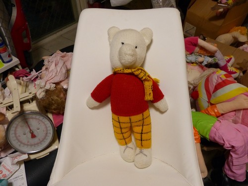 "RUPERT BEAR " KNITTED LARGE PLUSH TOY RAG DOLL | eBay Australia
