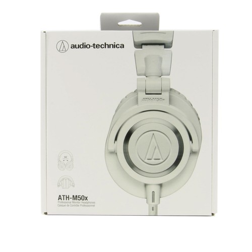 Audio Technica ATH-M50x Studio Headphones ATHM50X ATH mn50 X White | eBay