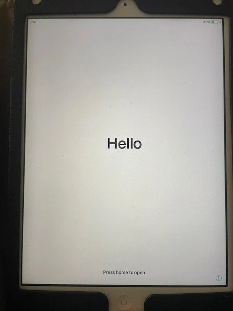 Ipad Air Silver Front