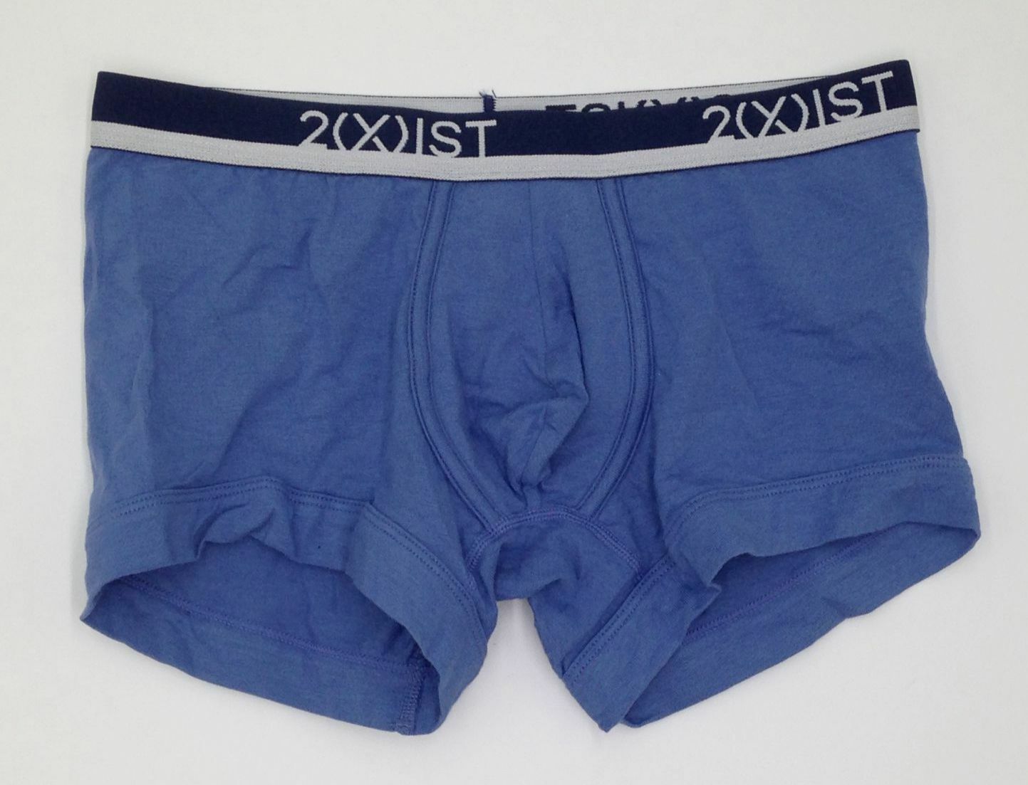 $79 2Xist Men's Blue Cotton Stretch NO-Show Low Rise Logo Underwear ...