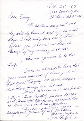 Jim Conzelman Football HOF Hand Written Letter Signed Full Name JSA ...