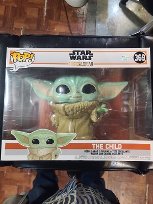 Funko Pop! #369 Star Wars: The Mandalorian - The Child Baby Yoda 10 ...