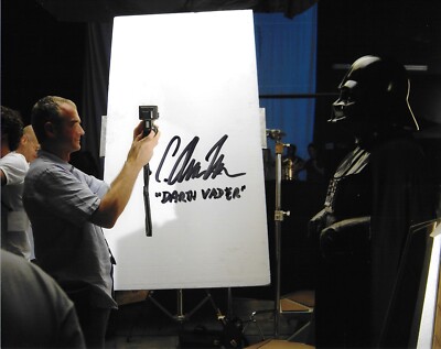 C.ANDREW NELSON in STAR WARS as Darth Vader. In Pers. COA. 10"x8" #049 ...