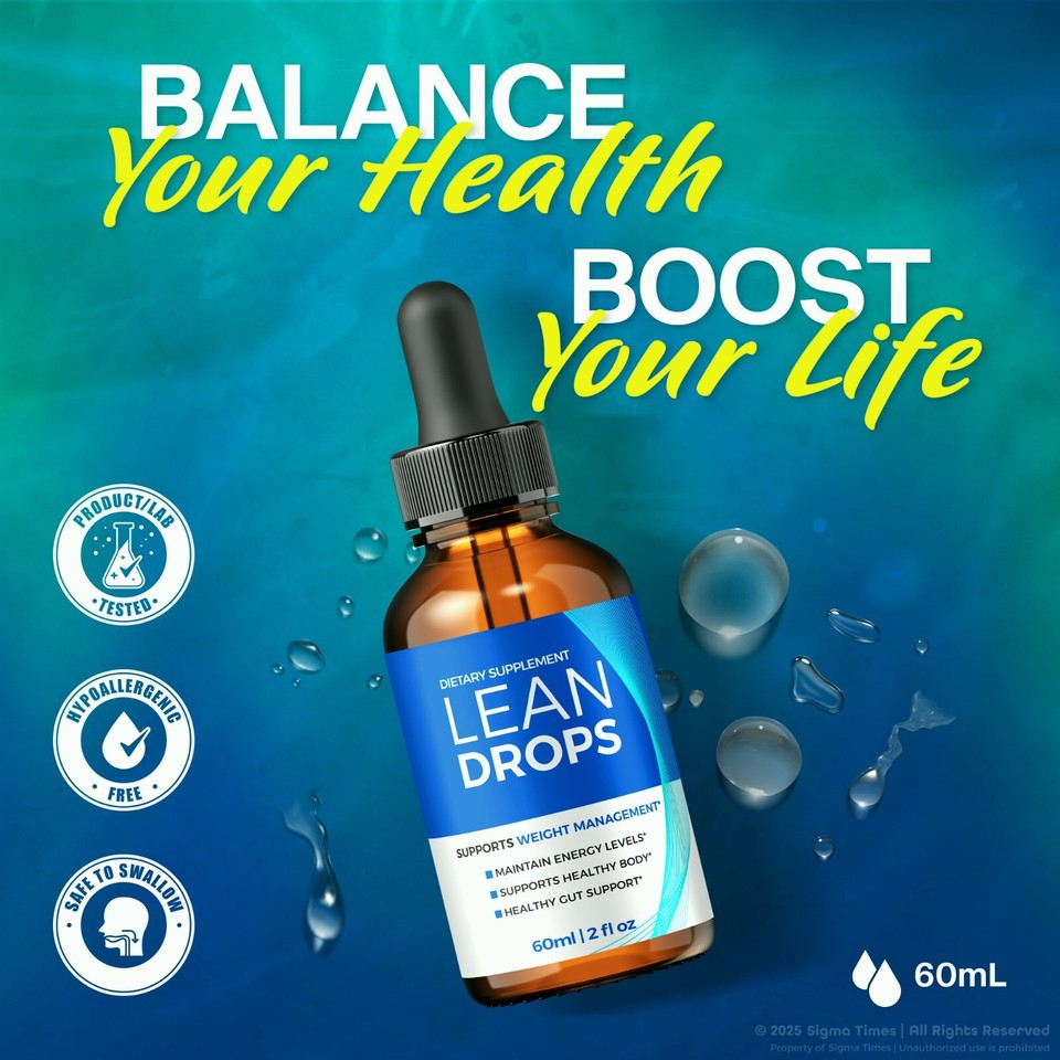 Lean Drops for Weight Loss, Advanced LeanDrops Fat-Burning Formula ...