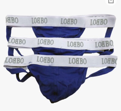 LOBBO 3XL Jock Strap 3-Pack Men’s Underwear Cotton Sexy Design Dark ...