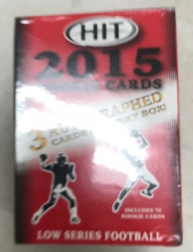 HIT 2015 Low Series Football Rookie Cards, LOT Of 2 Boxes, 140 Cards ...