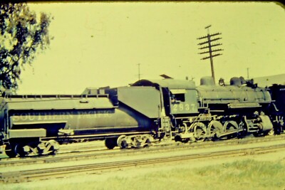 Vintage Slide Southern Pacific Steam Engine #2837 2-8-0 (1947) #CC1099 ...