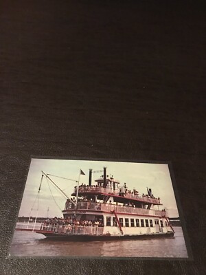 VINTAGE UNPOSTED POSTCARD - M.V. SAMUEL CLEMONS - SAINT LOUIS, MISSOURI ...