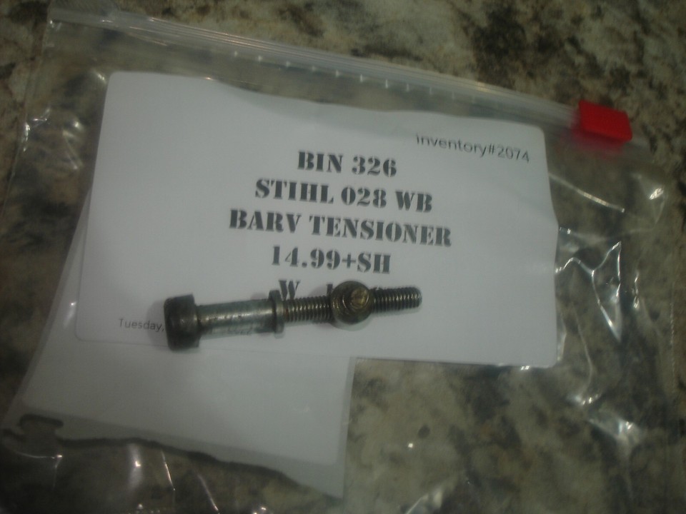 Stihl 028wb bar tensioner chainsaw part only 028 wb bin 326 | eBay