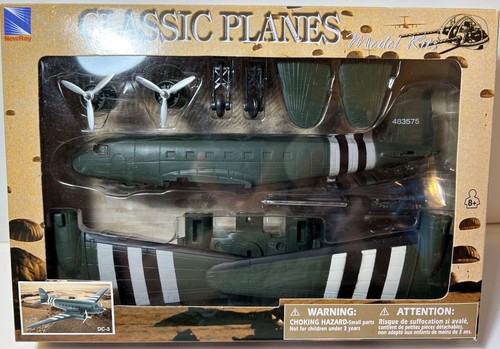 New Ray Toys DC-3 Plane Classic Planes Model Kit 1:72 New 20105 | eBay