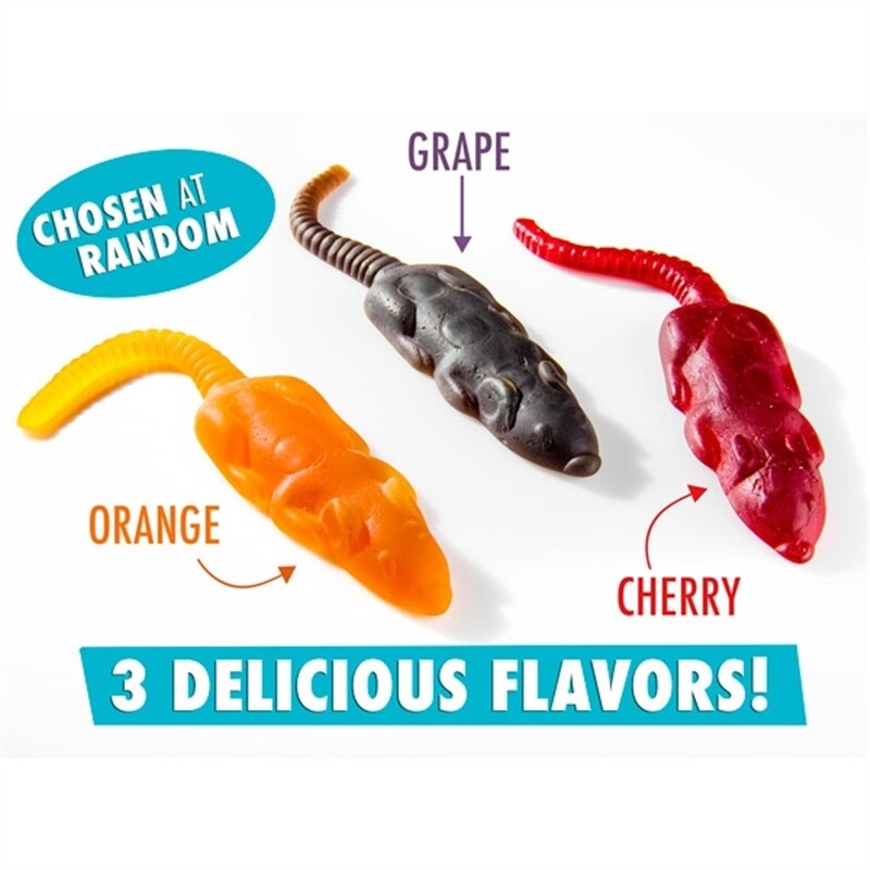 Jelly Belly GUMMI Pet Rat Candy 12 Count 3 Oz for sale online | eBay