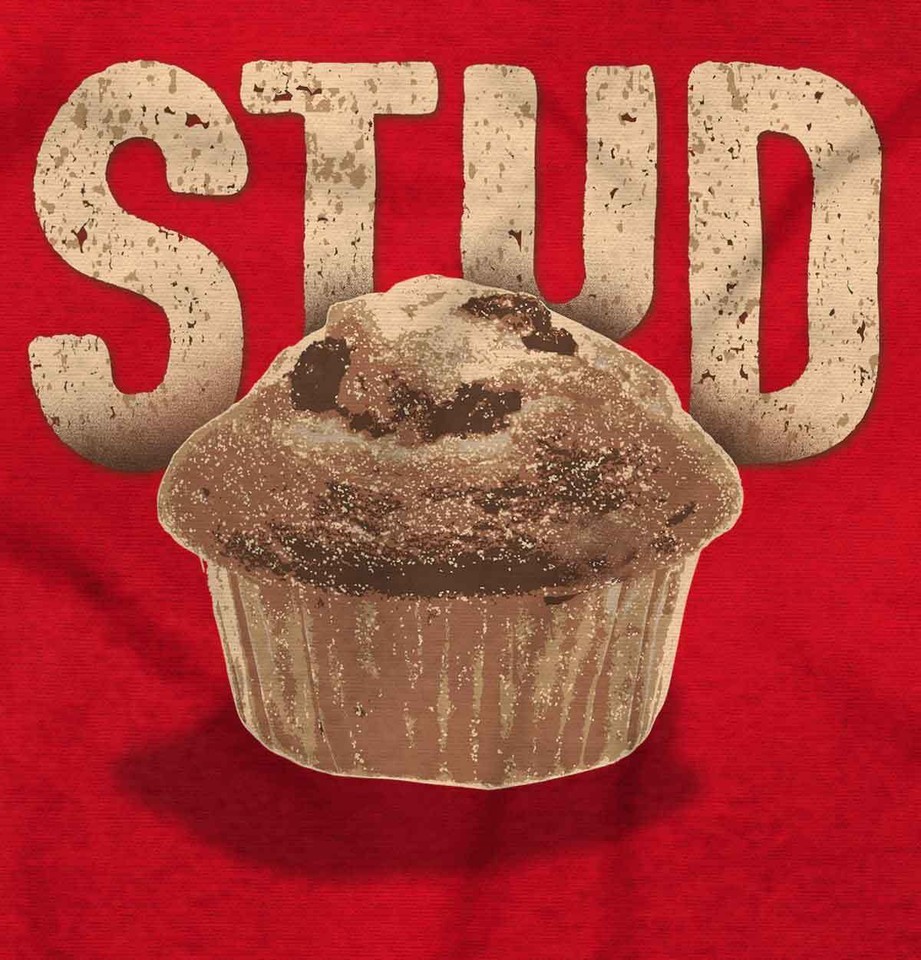 Funny Sarcastic Food Pun Stud Muffin Joke Toddler Boy Youth T Shirt For ...