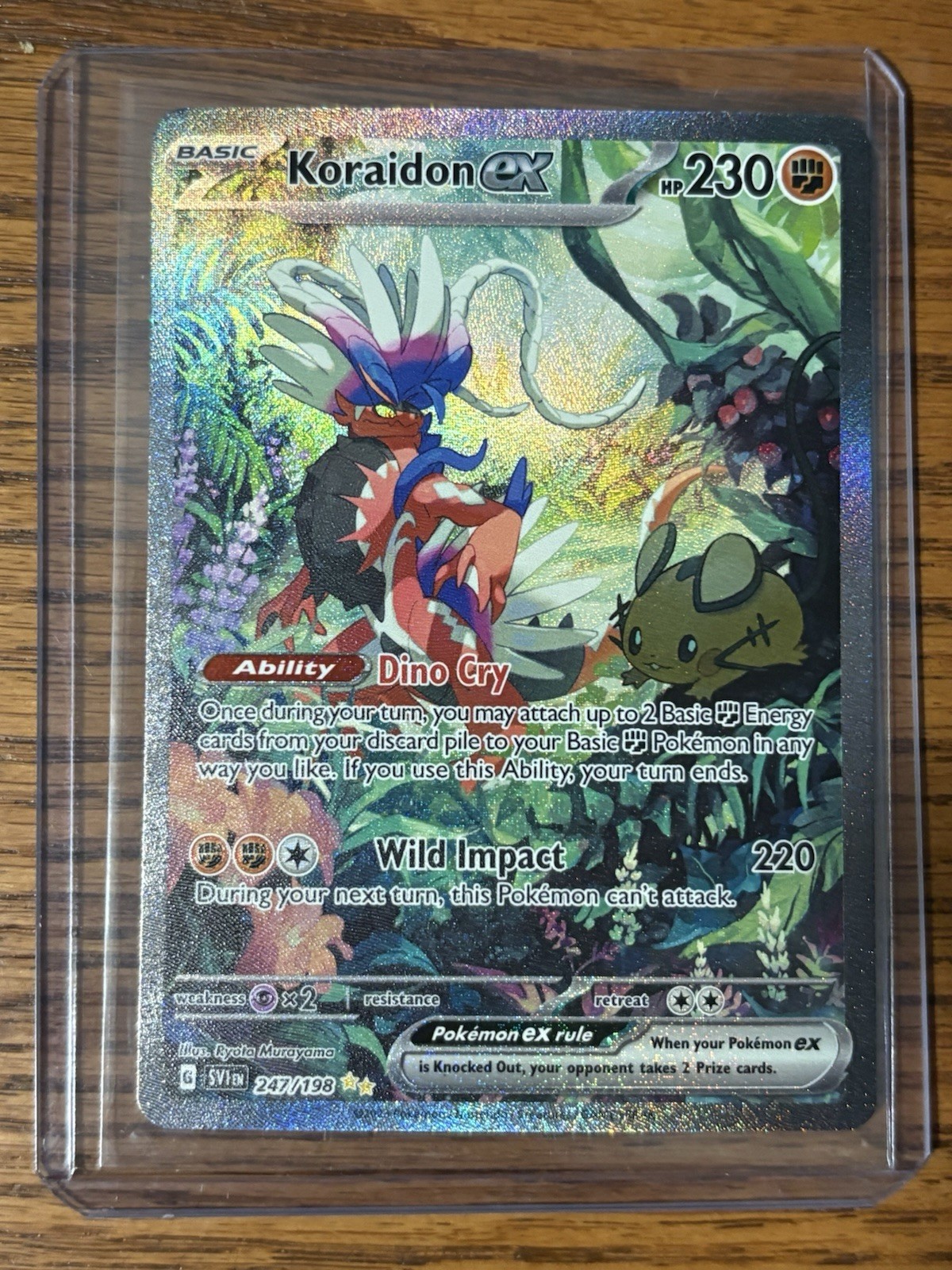 Koraidon ex 247 Current Market Value | Scarlet & Violet