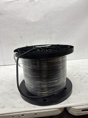 12 Strand Indoor/Outdoor SMF-28 Corning Glass Fiber Optic Cable Plenum ...