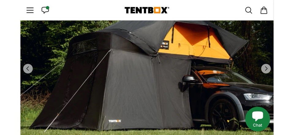 TentBox Lite XL Living Pod With 2 Prop Poles | eBay UK