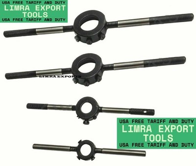 4 Pcs Round Stock Die Holder Wrench Handle 13/16" Inch 1" - 1-1/2" - 2 ...