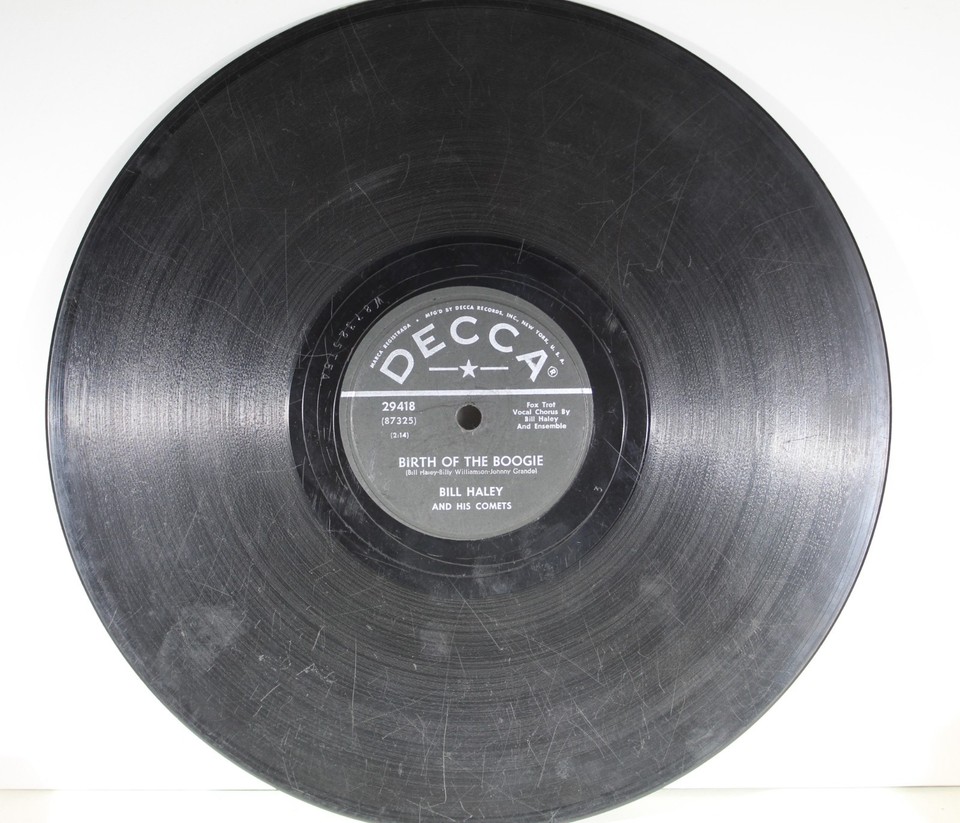 Decca 29418, 78 - Bill Haley & His Comets - "Mambo Rock" "Birth of the ...
