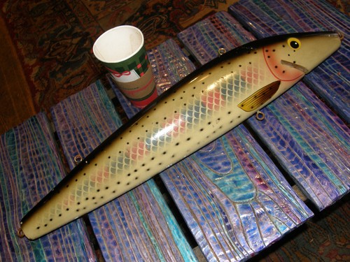 Rapala Original 29.5" Giant Rainbow Trout Display Fishing Lure | eBay
