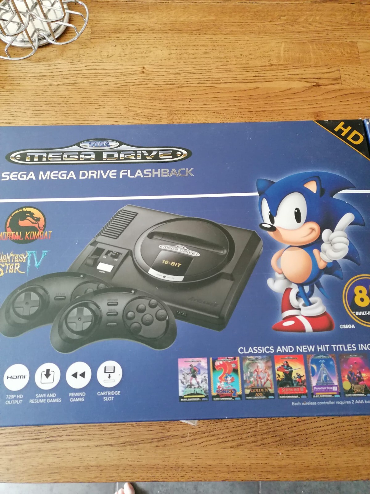 Sega Mega Drive 'Flashback' bundle- Mini Retro Console + Original games ...