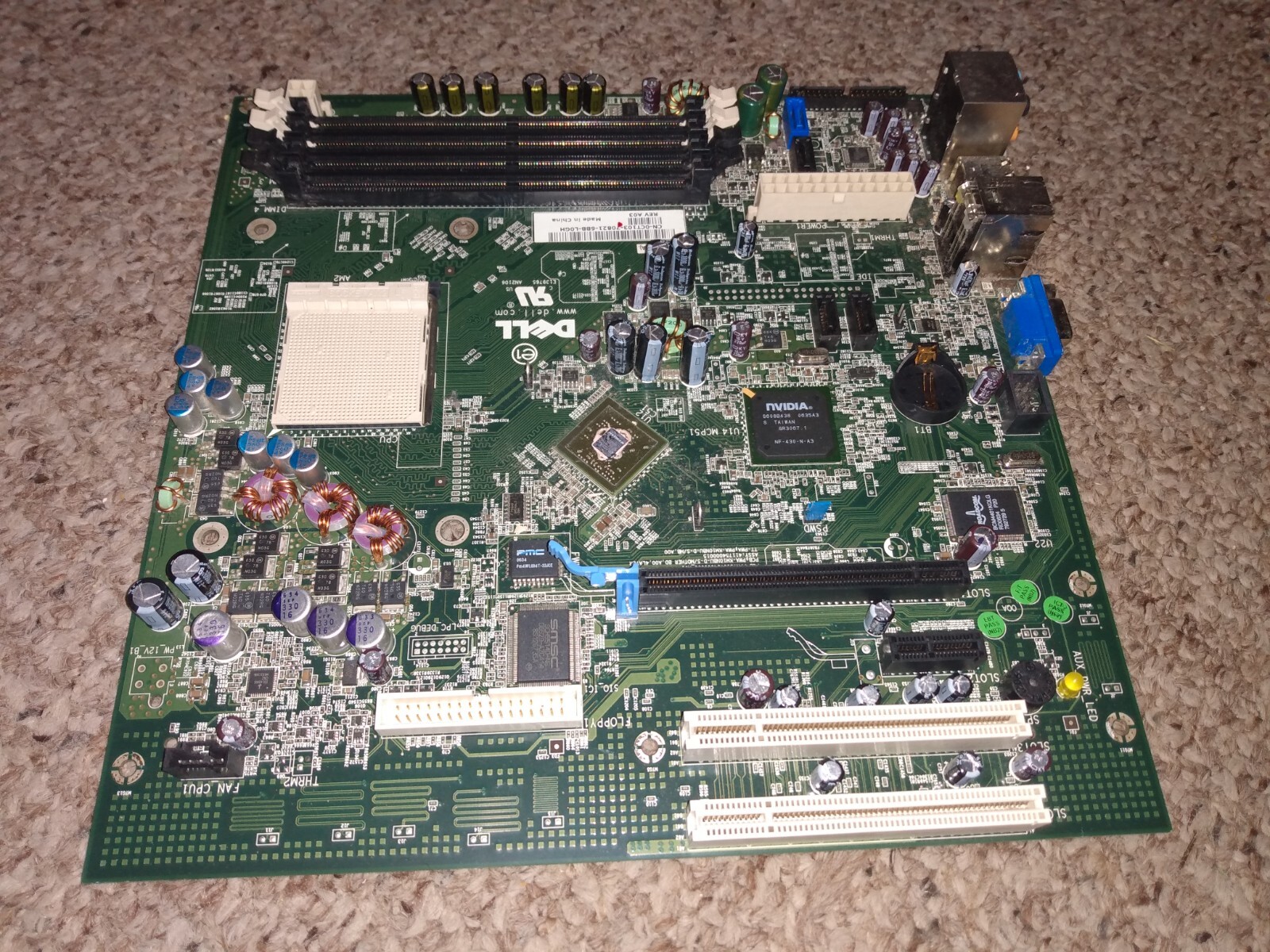 DELL DIMENSION CN-0CT103 REV A03 DESKTOP MOTHERBOARD FOR PARTS/REPAIR ...
