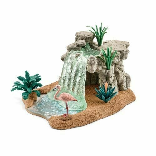 Schleich Waterfall Playset Wildlife Figurine Toy #42257 2016 for sale ...
