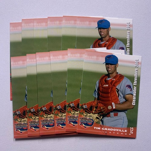 Tim Gradoville 2004 Grandstand Clearwater Threshers 12ct lot | eBay