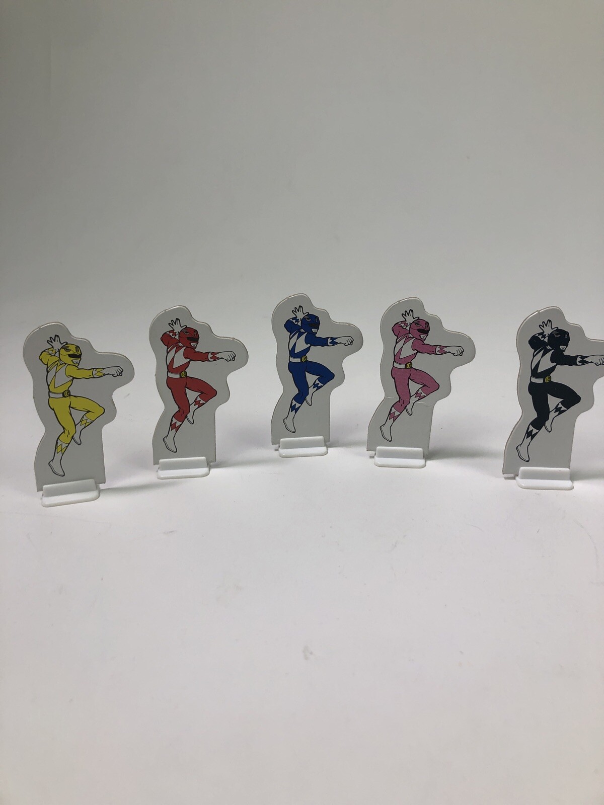 Mighty Morphin Power Rangers Board Game Rangers Characters Tokens PARTS ...