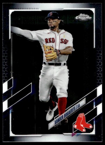 2021 Topps Chrome Xander Bogaerts Boston Red Sox #162 | eBay