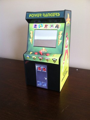 Mighty Morphin Power Rangers 12" Electronic Talking Arcade Bank With ...