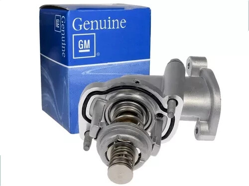 Genuine GM Engine Coolant Thermostat and Housing Assembly 12741007 | eBay