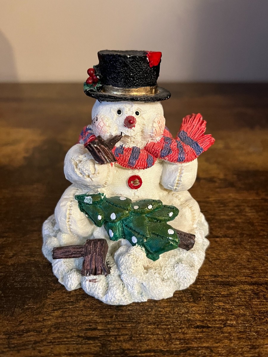 Vintage Snowman Figurines Vintage Noma Snowman Blow Mold Tabletop