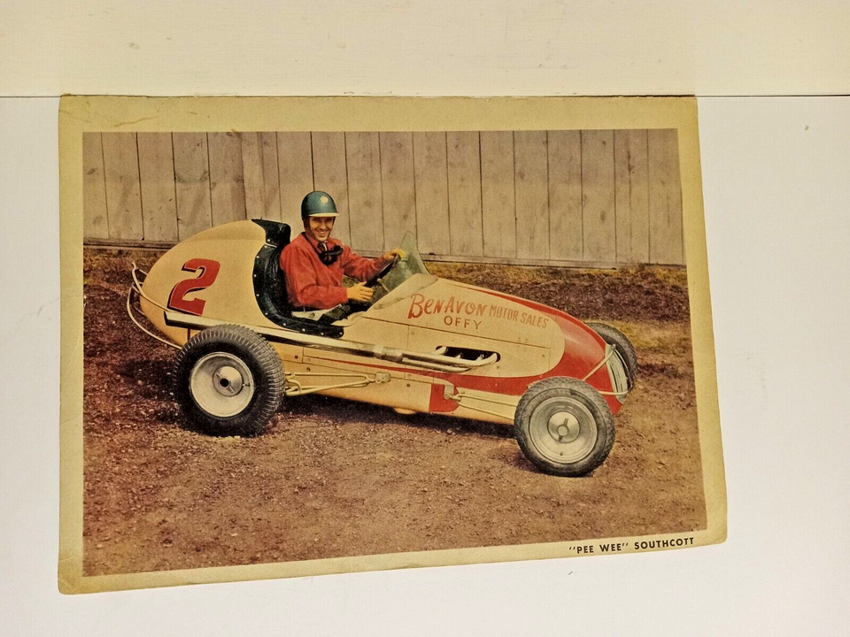 Lot of 6 Vintage Midget Race Car, Photo, 8 x 10.75'' 1940s; | eBay