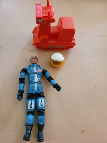 Mattel 1966 Major Matt Mason Man in Space Figure Jeff Long w/ Helmet ...