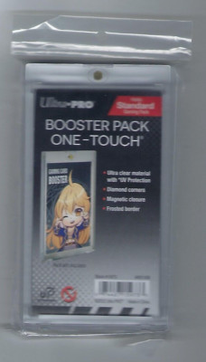 ULTRA PRO BOOSTER PACK ONE TOUCH MAGNETIC STANDARD GAMING CARD HOLDER ...