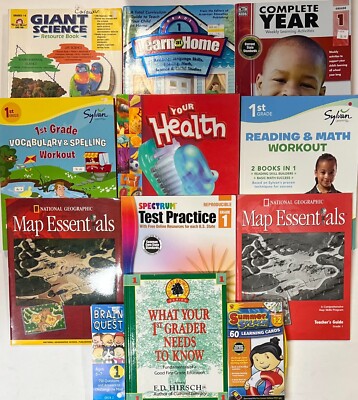 1st Grade 1 Curriculum in a Box Homeschool Bundle Teacher Resource ...