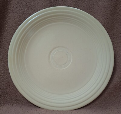 FIESTAWARE IVORY 9.5" LUNCHEON/DINNER PLATE FIESTA HLC USA | eBay