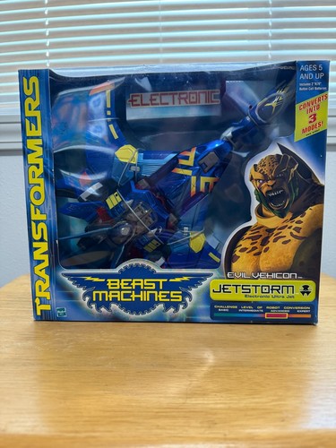 Transformers Beast Machines Jetstorm (Evil Vehicon) Electronic Ultra ...
