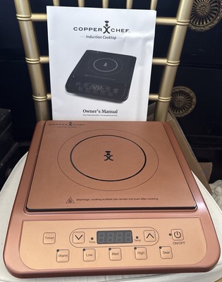 COPPER CHEF Induction Cooktop 1300 Watts Model # KC16067-00300 + PAN | eBay