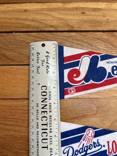 Lot of 24 Mini NFL + MLB 8” Pennants: Expos, Redskins, Astros, Dodgers ...