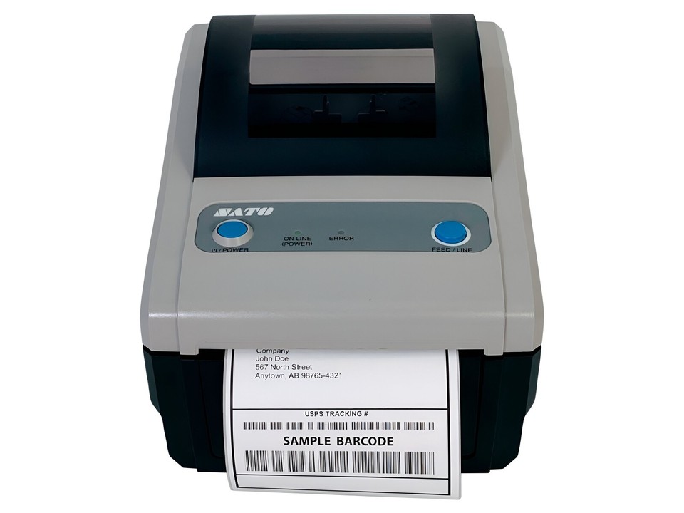 SATO CG412DT Direct Thermal 4x6 Network Label Printer - similar to ...