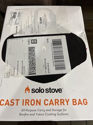 Solo Stove Cast Iron Carry Case Small for Ranger Cooking Cookware Wok ...