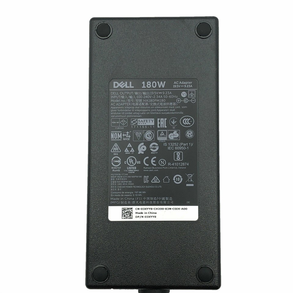 180W Dell Genuine OEM Power Supply Adapter for Inspiron One 2320 2350 ...